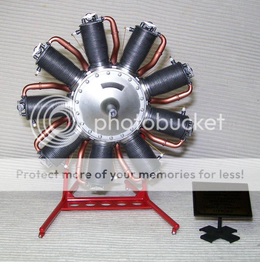 Hasegawa Le Rhone 110 hp 1:8